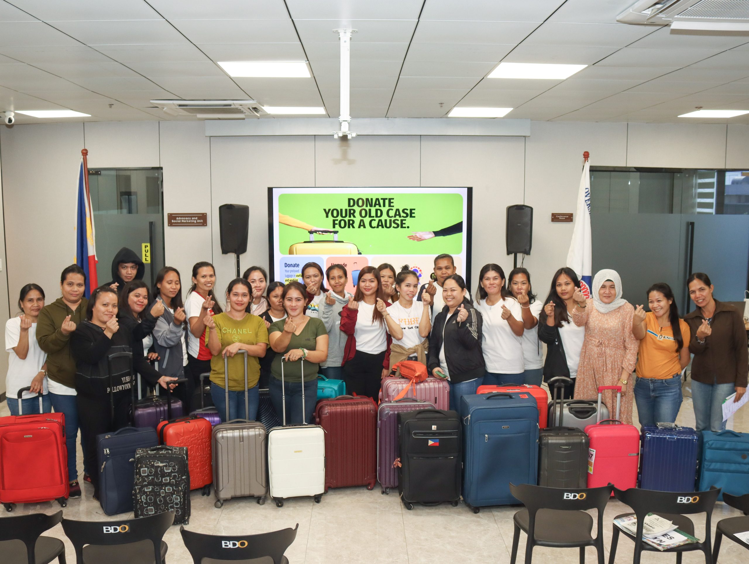 The Travel Club Turns Over Luggages to OWWA to Support First-Time OFWs ...